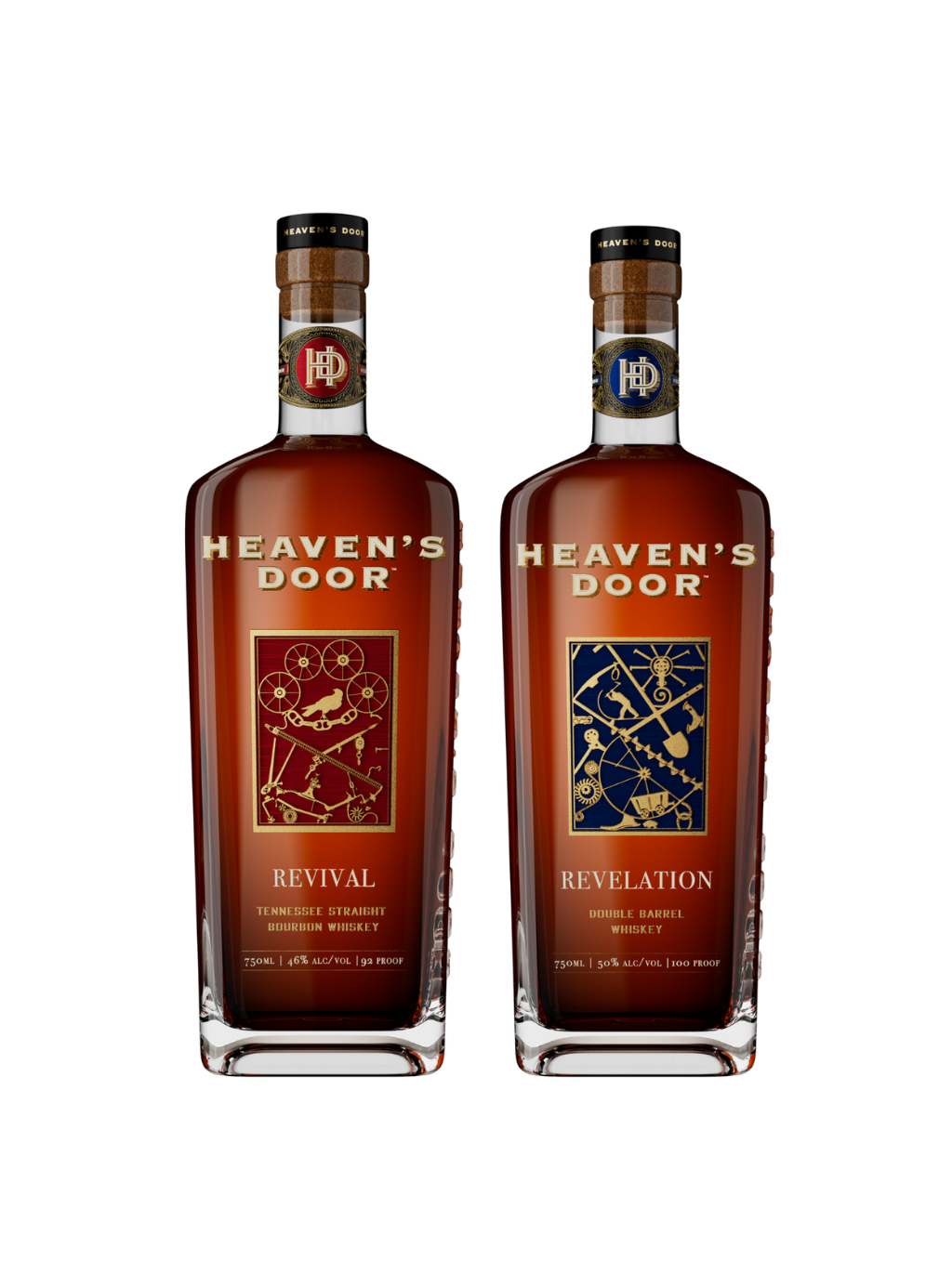 Revival Tennessee Straight Bourbon Whiskey & Revelation Double Barrel ...