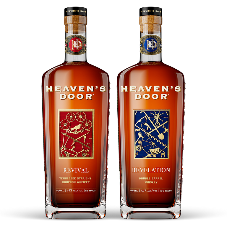 Revival Tennessee Straight Bourbon Whiskey & Revelation Double Barrel ...